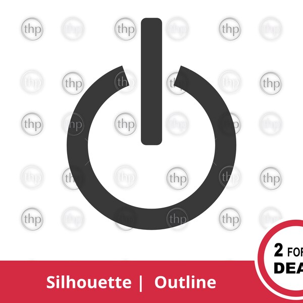 Power Button Svg - Etsy