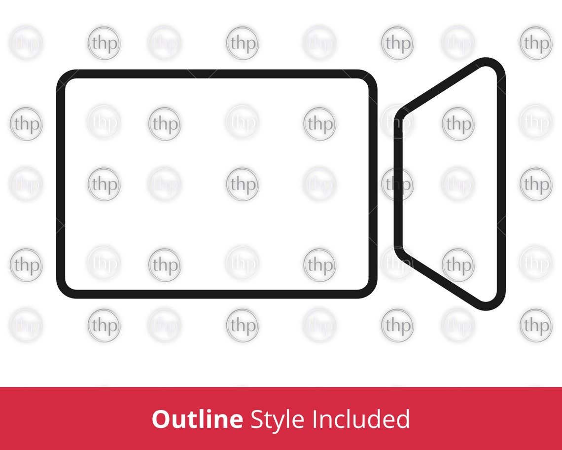 Video Camera SVG Zoom Svg Video on Svg Video Conference | Etsy