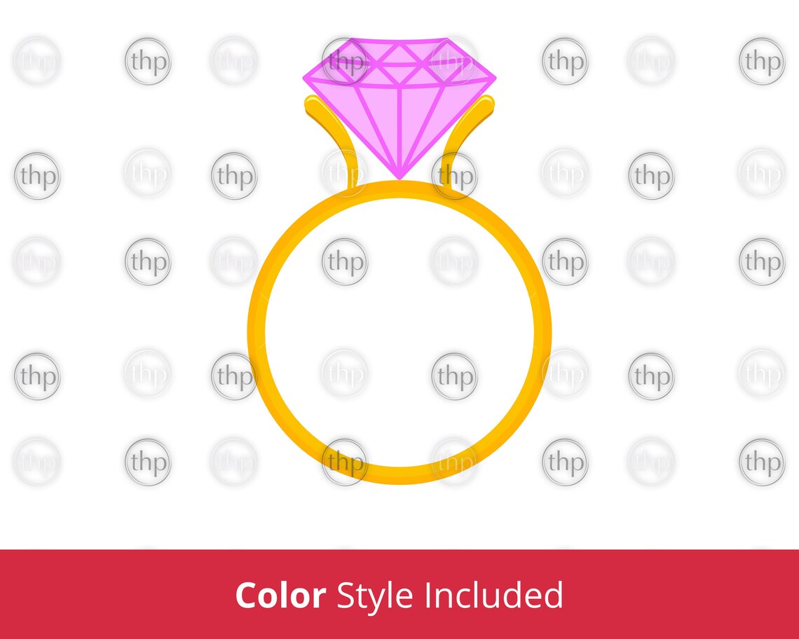 Engagement Ring SVG Wedding Ring Svg Diamond Ring Svg | Etsy