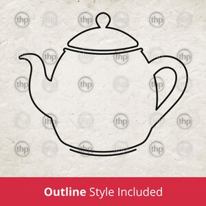 Teapot SVG - Tea Svg, Tea Party Svg, High Tea Svg, Teapot Clipart, Tea ...