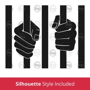 Prison SVG - Prison Bars Svg, Prison Break Svg, Jail Cell Svg, Locked ...