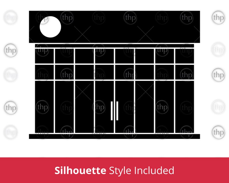 Store SVG Store Front Svg Shop Svg Office Building Facade - Etsy