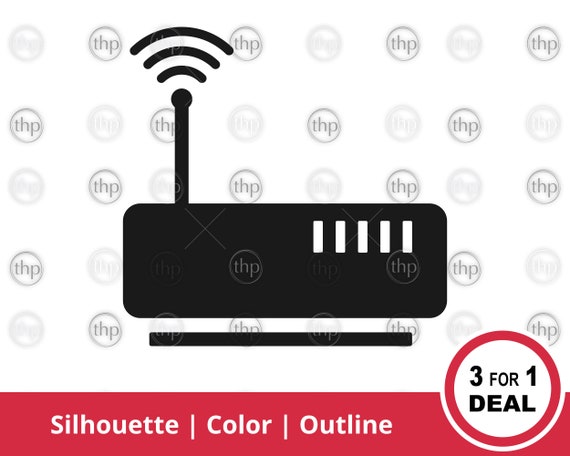 Wifi Router SVG Wifi Svg Internet Svg Router Svg - Etsy