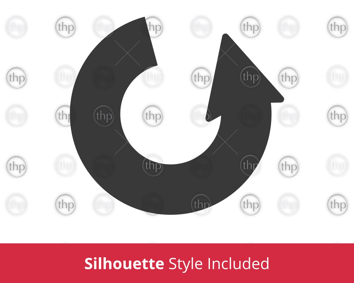 Replay SVG Rewind Svg Redo Svg Do Over Svg Arrow Svg - Etsy Canada