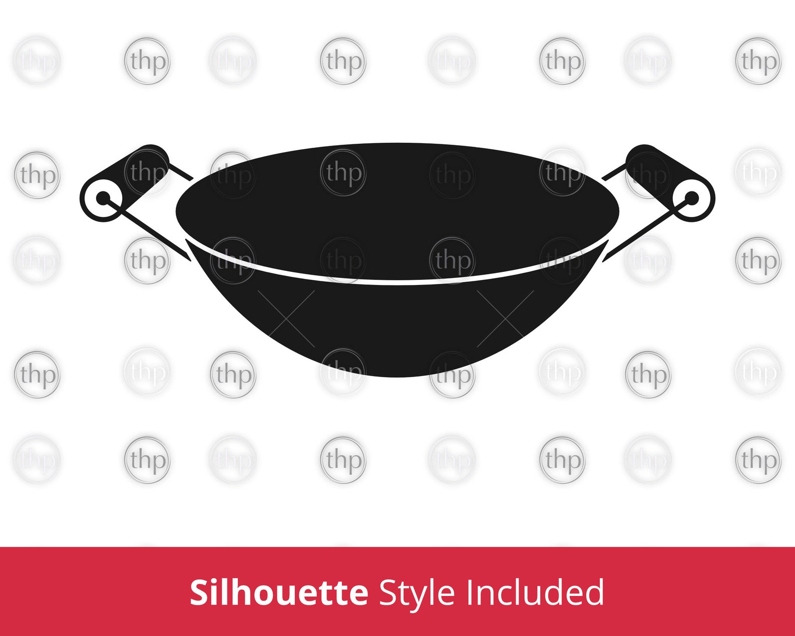 Wok SVG - Frying Wok Svg, Chinese Food Svg, Kitchen Wok Svg, Asian Food ...