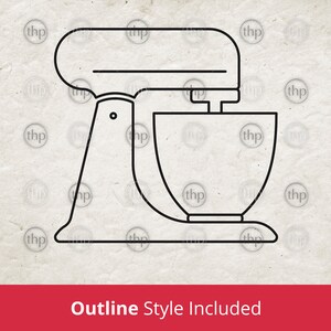 Stand Mixer SVG Mixer Svg Kitchen Mixer Svg Kitchen - Etsy