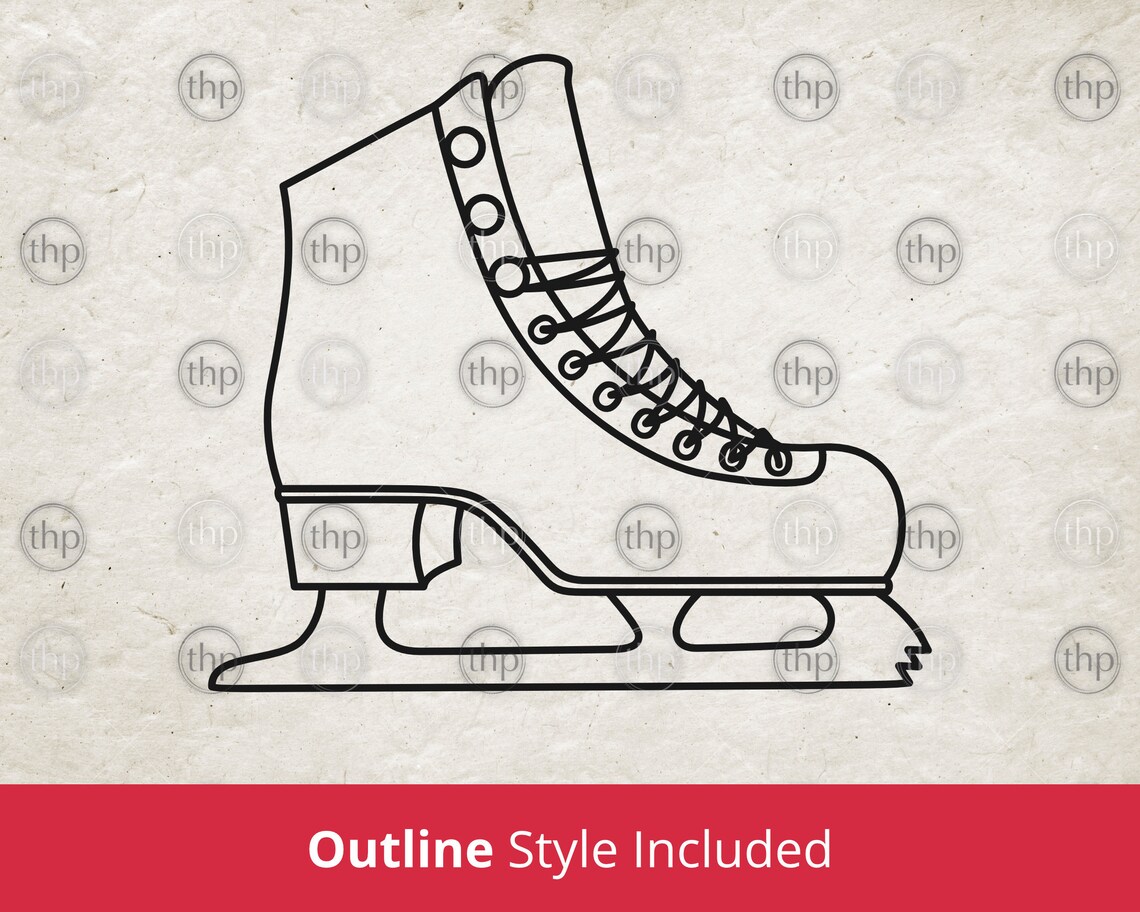 Ice Skating SVG Ice Skates Svg Figure Skating Svg Figure | Etsy