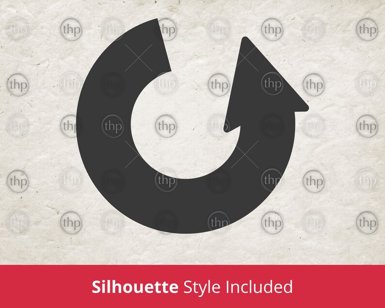 Replay SVG Rewind Svg Redo Svg Do Over Svg Arrow Svg - Etsy Canada