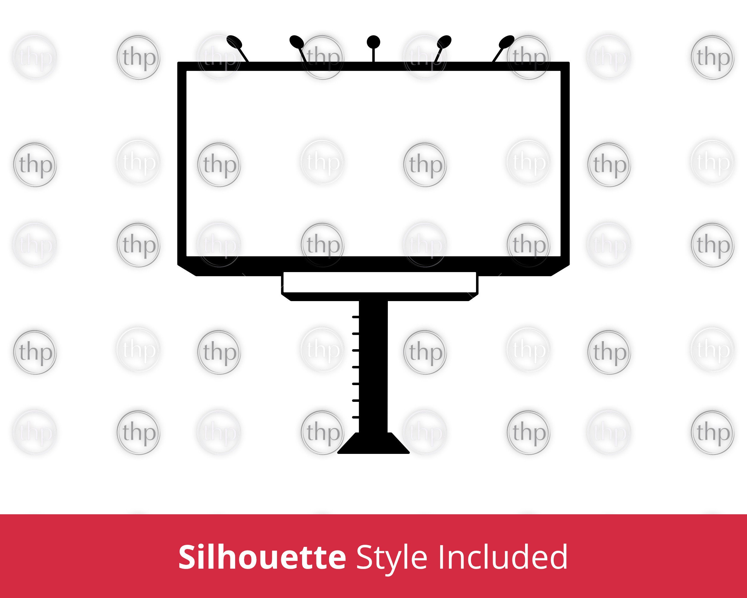 Billboard SVG Sign Svg Highway Sign Svg Advertising Svg - Etsy