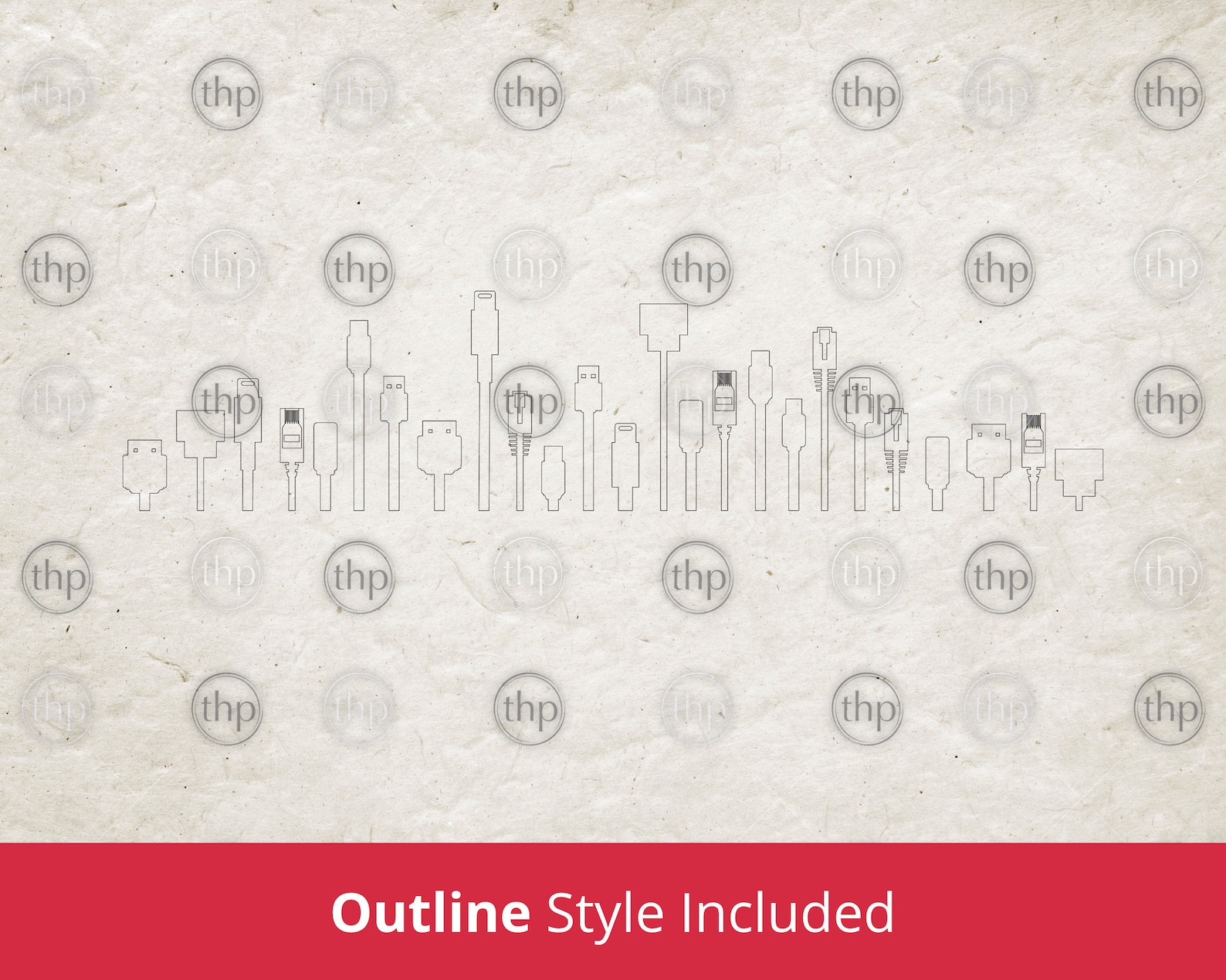 Technology SVG Computer Svg Cables Svg Usb Cord Svg Hdmi - Etsy