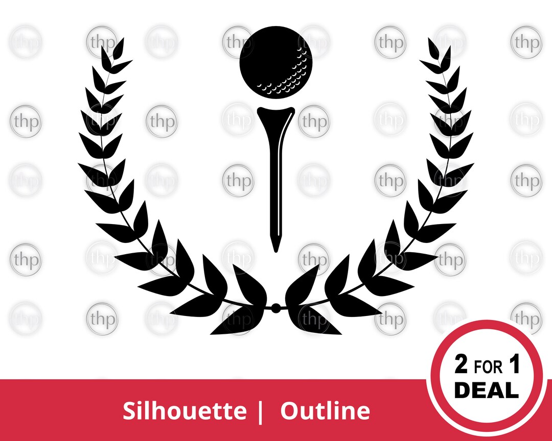 Golf Award SVG - Golf Logo Svg, Golf Club Svg, Golf Wreath Svg, Golfing ...