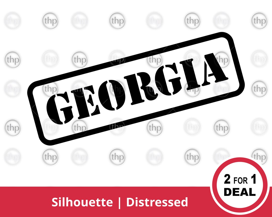 Georgia SVG Georgia Sign Svg Georgia State Svg Georgia - Etsy