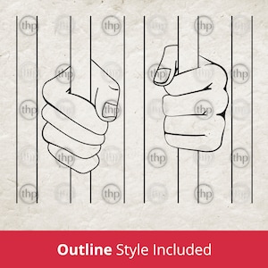 Prison SVG - Prison Bars Svg, Prison Break Svg, Jail Cell Svg, Locked ...