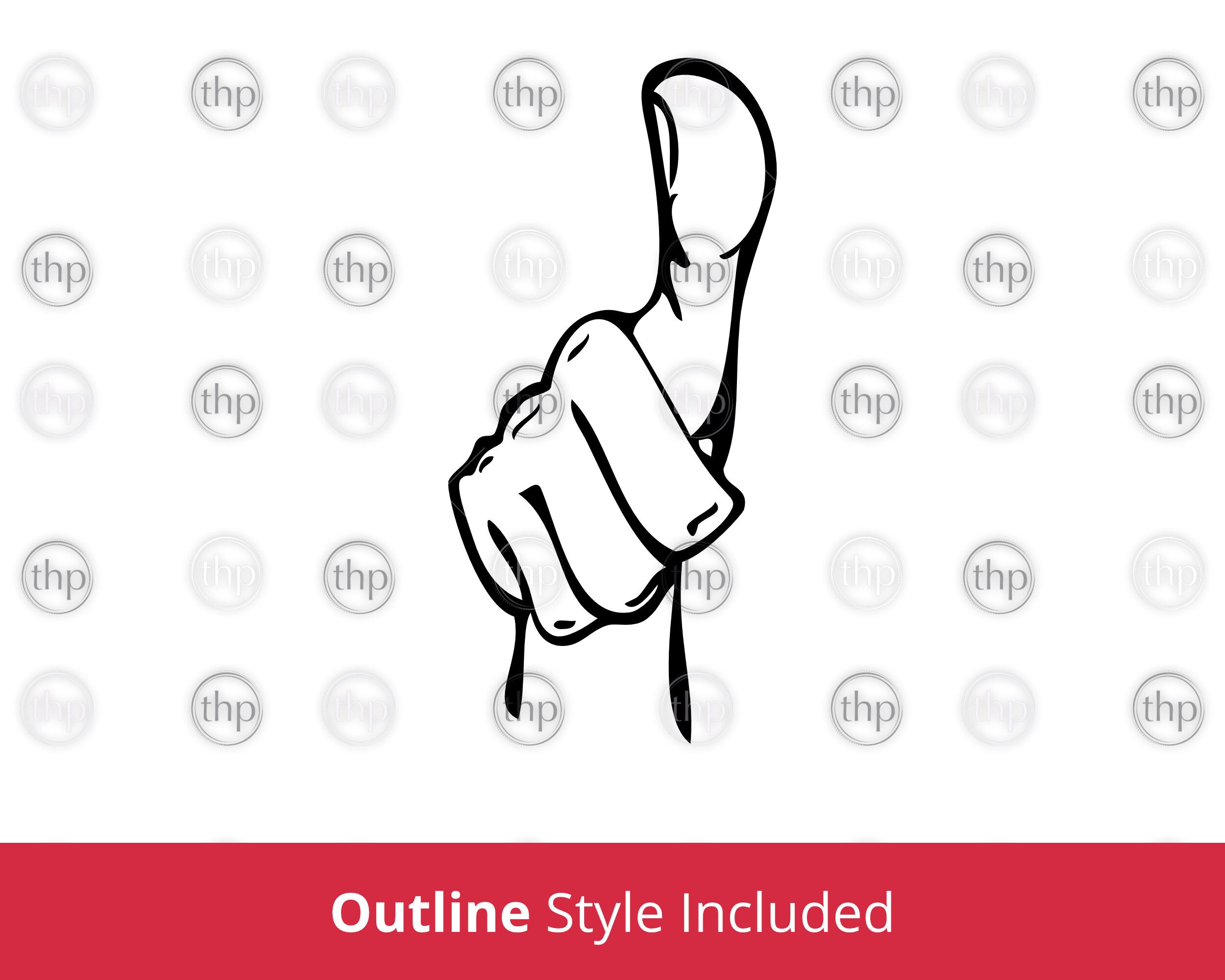 Thumbs up SVG Thumb Svg Thumb Hand Svg Thumbs Sketch Svg - Etsy Canada