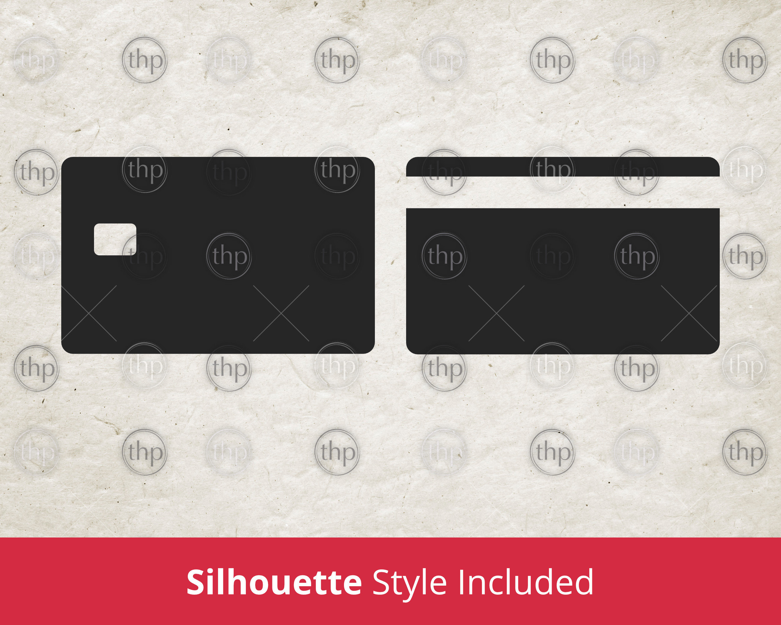 Credit Card Template SVG PNG PDF - Blank Front, Back, Personalized ...