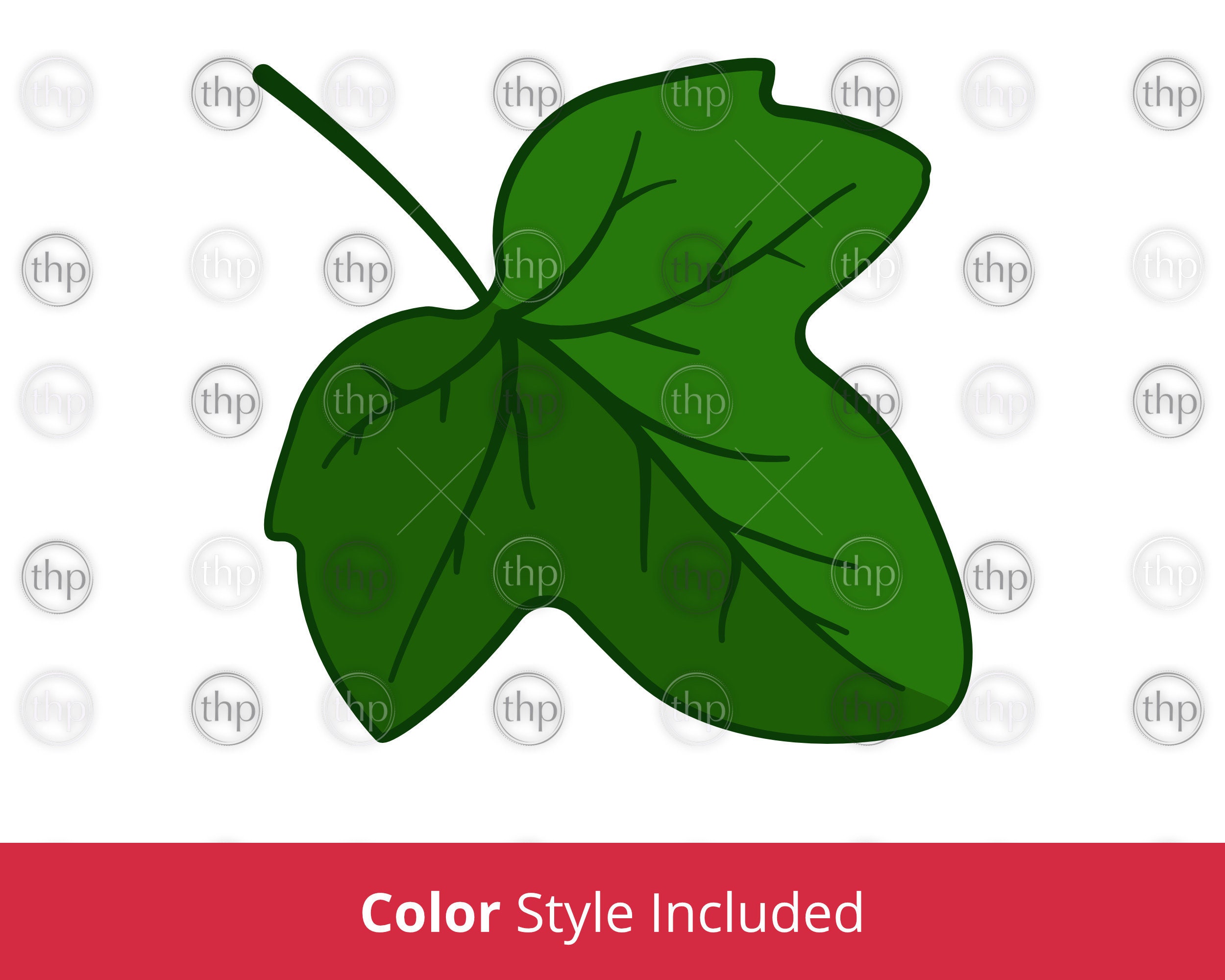 Ivy Leaf SVG - Leaves Svg, Ivy Svg, Ivy Leaf Silhouette Svg, Ivy Plant ...
