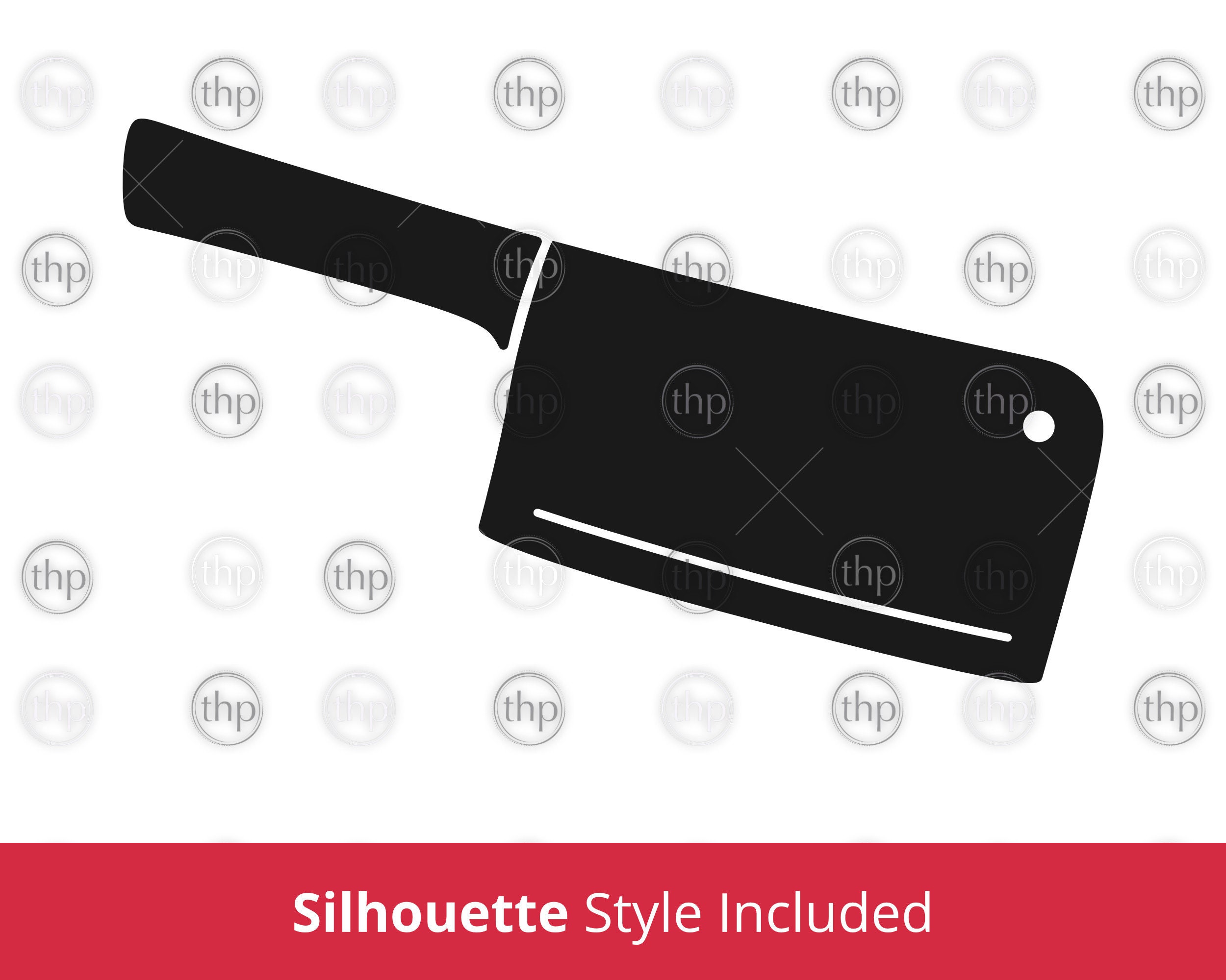 Meat Cleaver SVG Cleaver Svg Butcher Svg Knife Svg | Etsy Canada