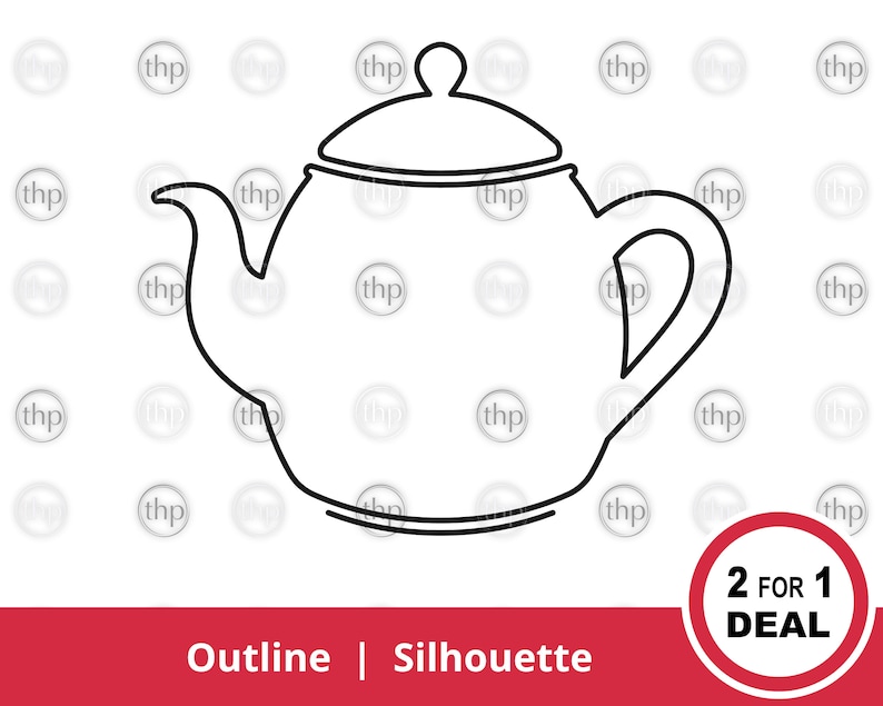 Teapot SVG Tea Svg Tea Party Svg High Tea Svg Teapot - Etsy