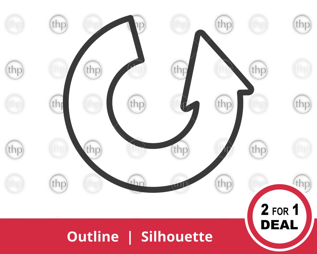 Replay SVG Rewind Svg Redo Svg Do Over Svg Arrow Svg - Etsy Canada