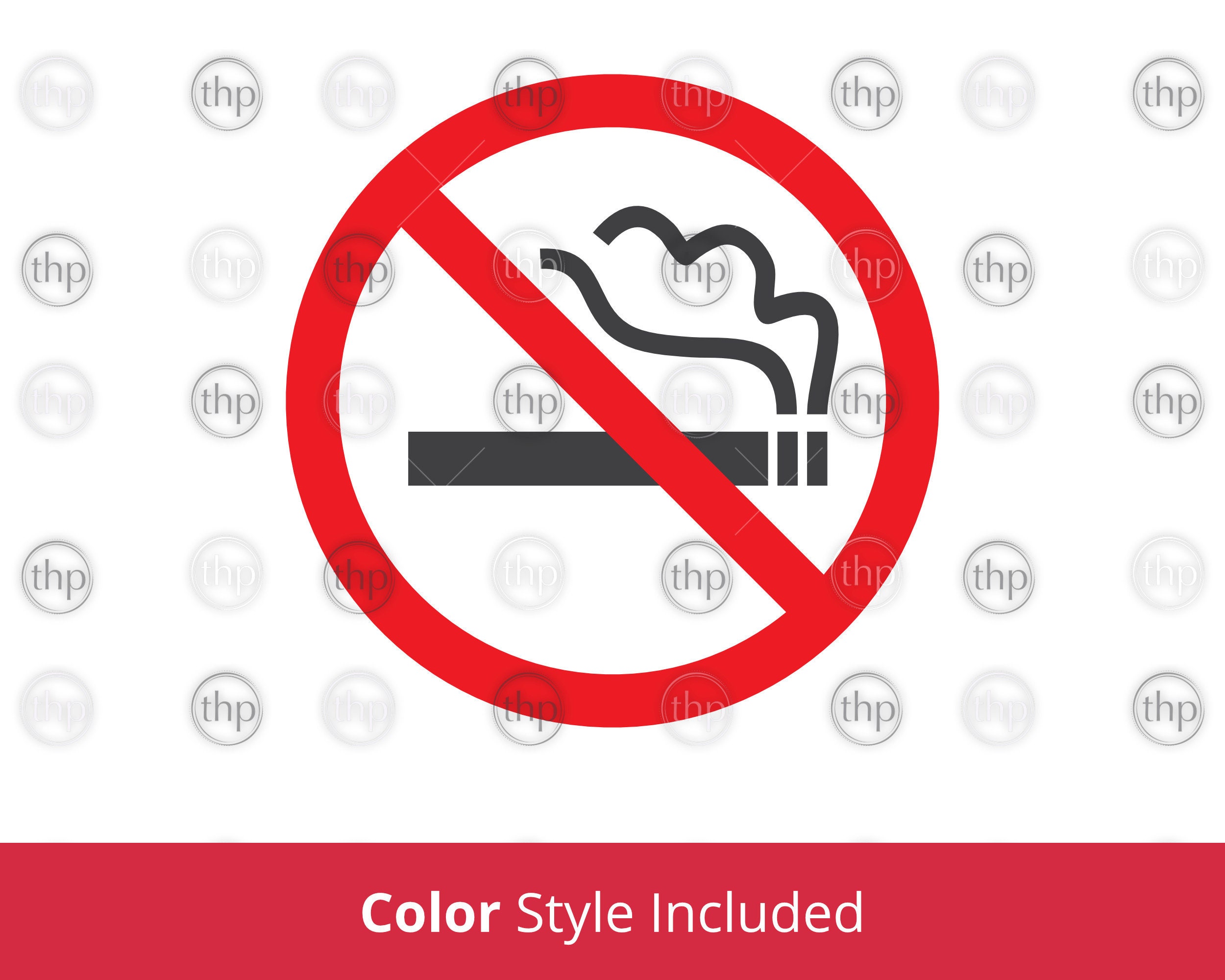 No Smoking SVG No Smoking Sign Svg Smoking Banned Clipart - Etsy Australia
