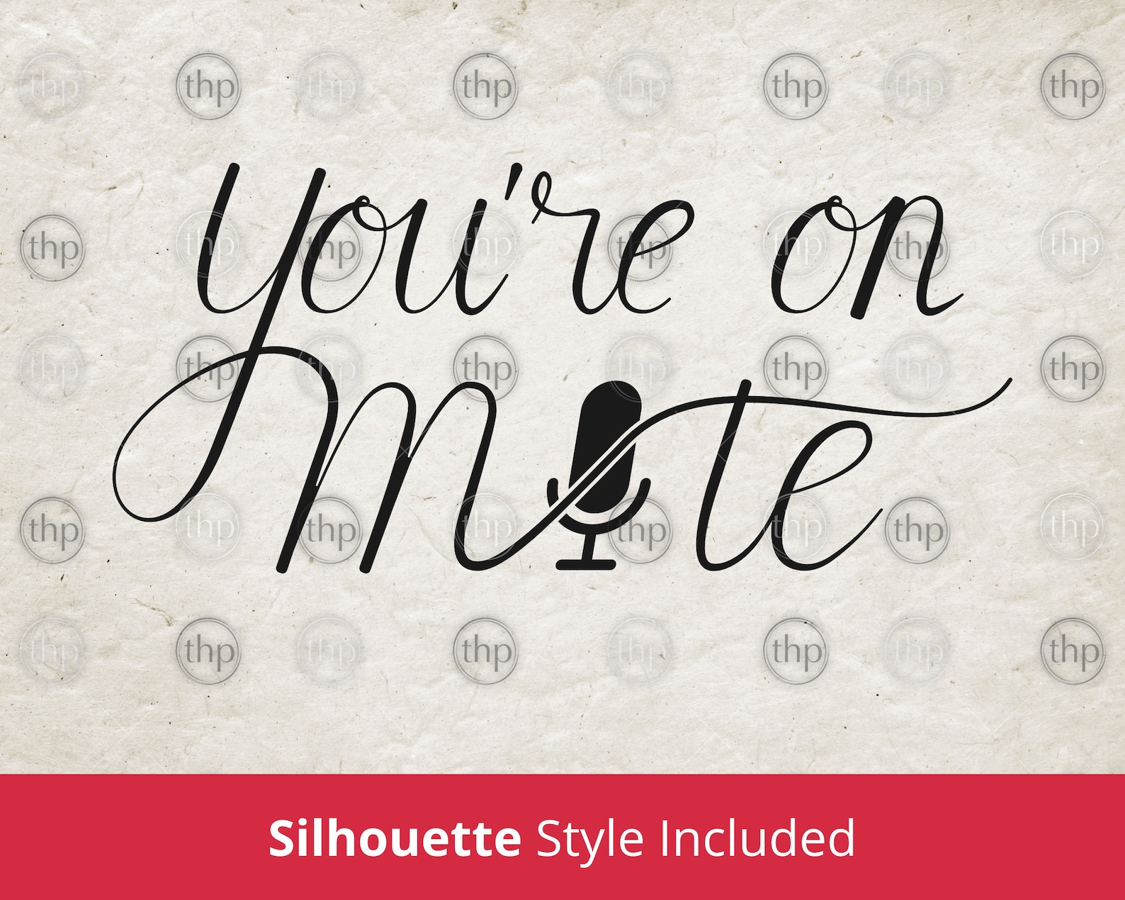 You're on Mute SVG Mute Svg You Are Muted Svg Unmute - Etsy