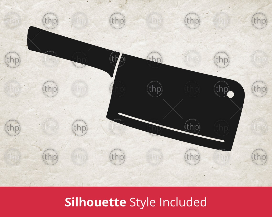 Meat Cleaver SVG Cleaver Svg Butcher Svg Knife Svg | Etsy Canada