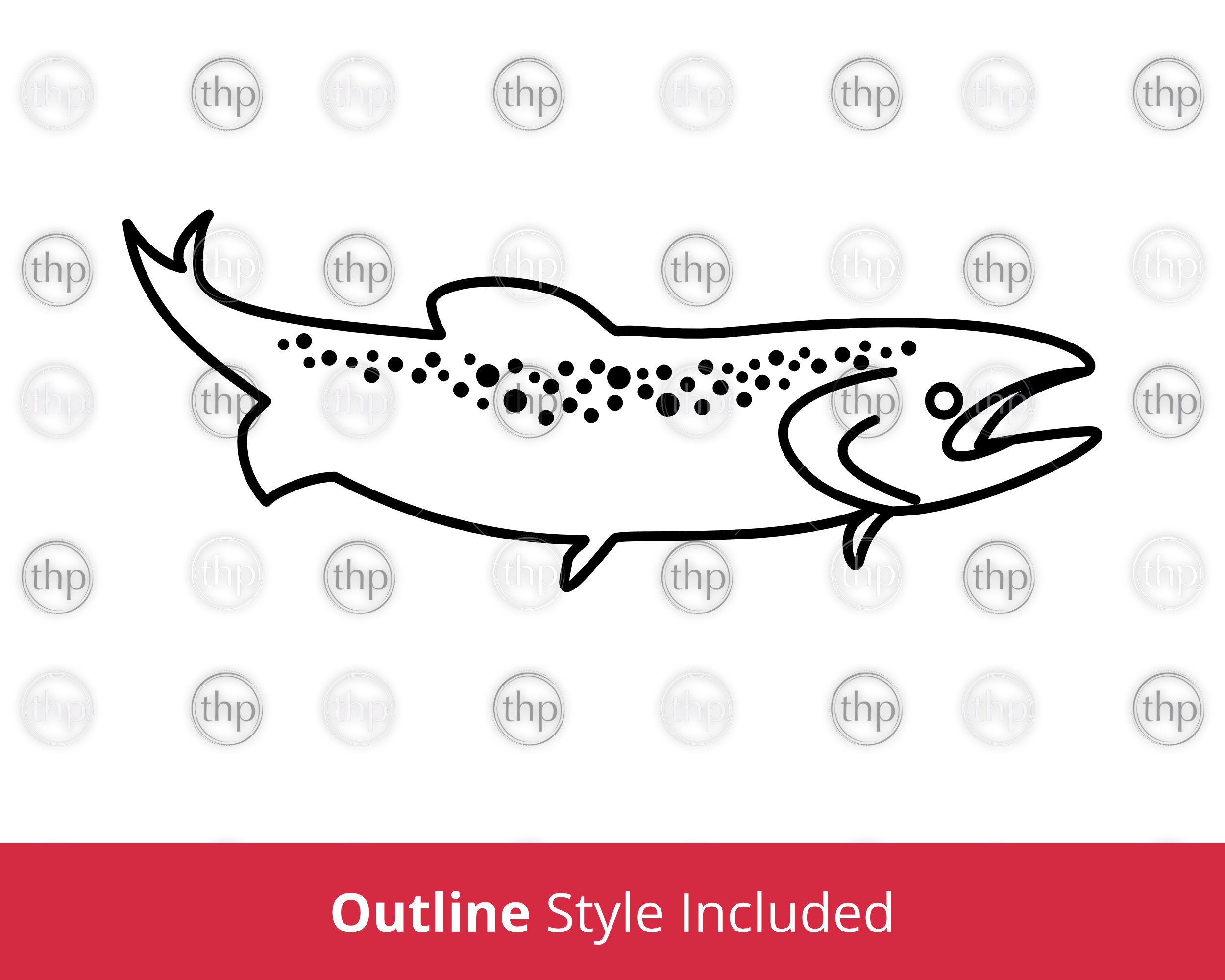 Trout Outline
