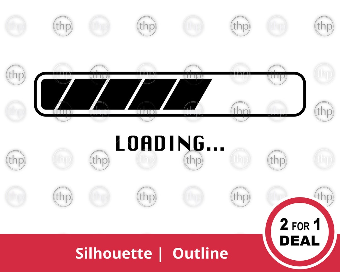 Loading SVG - Loading Bar Svg, Loading Silhouette Svg, Progress Bar Svg, Loading Clipart Vector ...