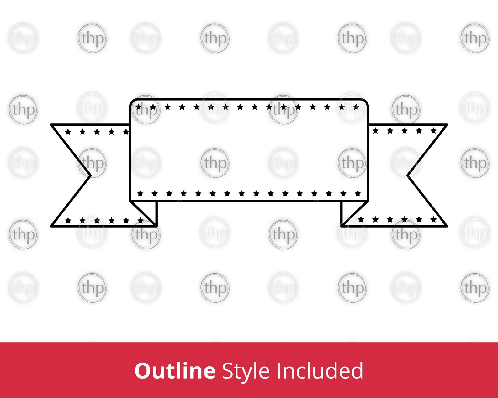 Star Banner SVG Banner Svg Ribbon Svg Sash Svg Banner Cut | Etsy