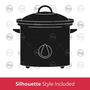 Slow Cooker SVG - Slow Cooking Svg, Appliance Svg, Kitchen Svg, Slow ...