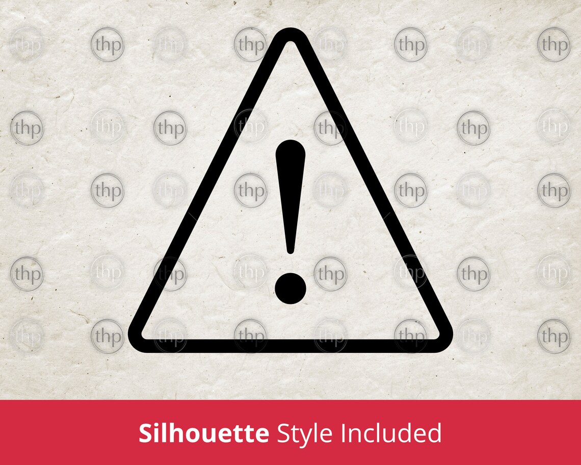 Caution Sign SVG Warning Symbol Svg Danger Sign Svg Yellow - Etsy Canada