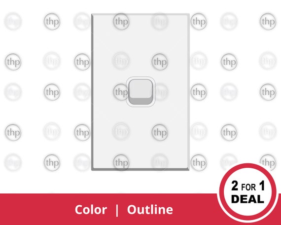 Light Switch SVG Switch Plate Svg Cover Plate Svg Light | Etsy
