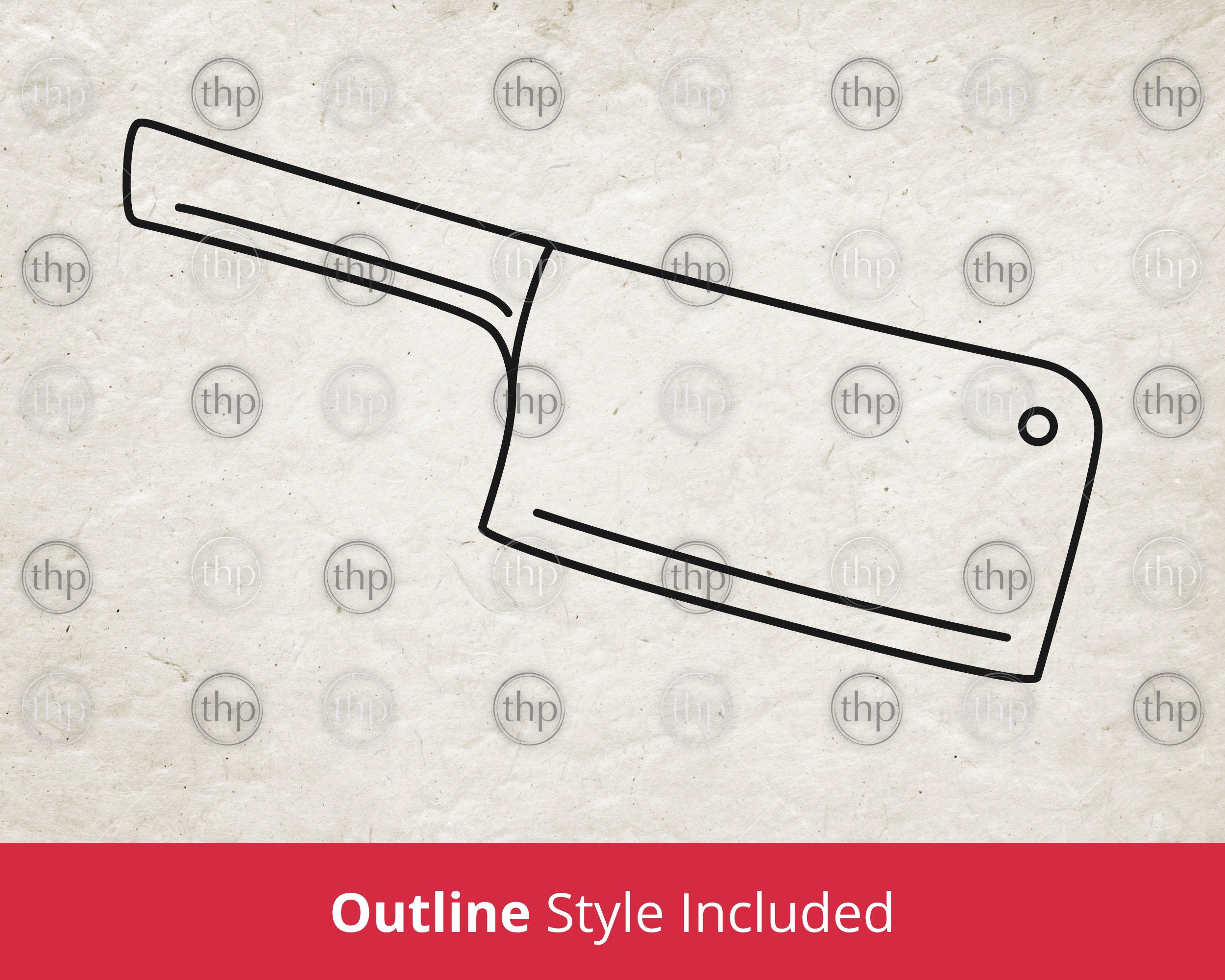 Meat Cleaver SVG Cleaver Svg Butcher Svg Knife Svg - Etsy