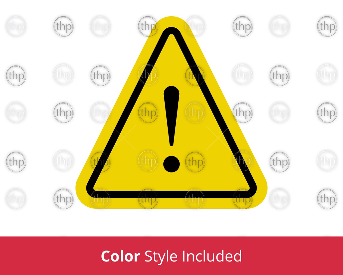 Caution Sign SVG - Warning Symbol Svg, Danger Sign Svg, Yellow Warning ...
