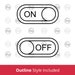 Toggle Switch SVG - on off Switch Svg, on off Svg, on off Button Svg ...