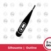 Thermometer SVG - Temperature Svg, Thermometer Outline Svg, Hot Svg ...