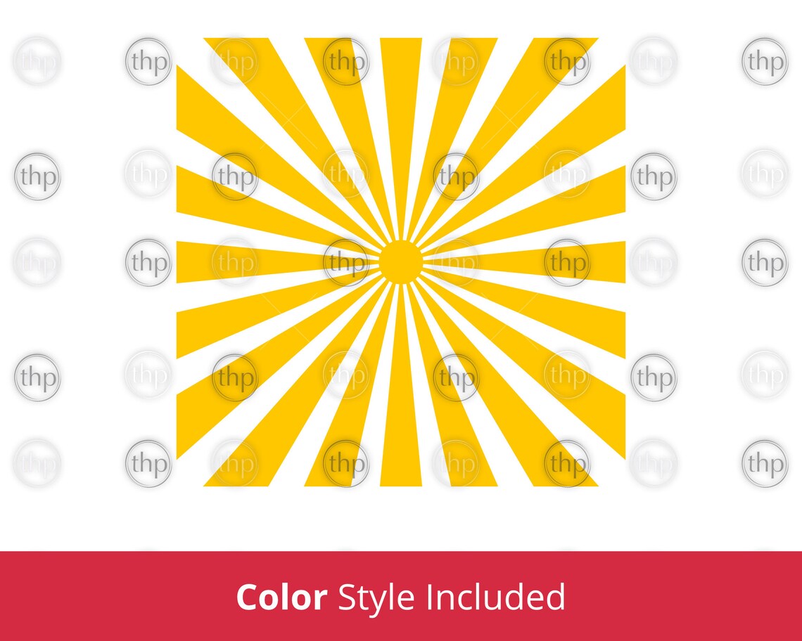 Sunrays SVG Sunbeams Svg Rays of Sun Svg Psychedelic | Etsy