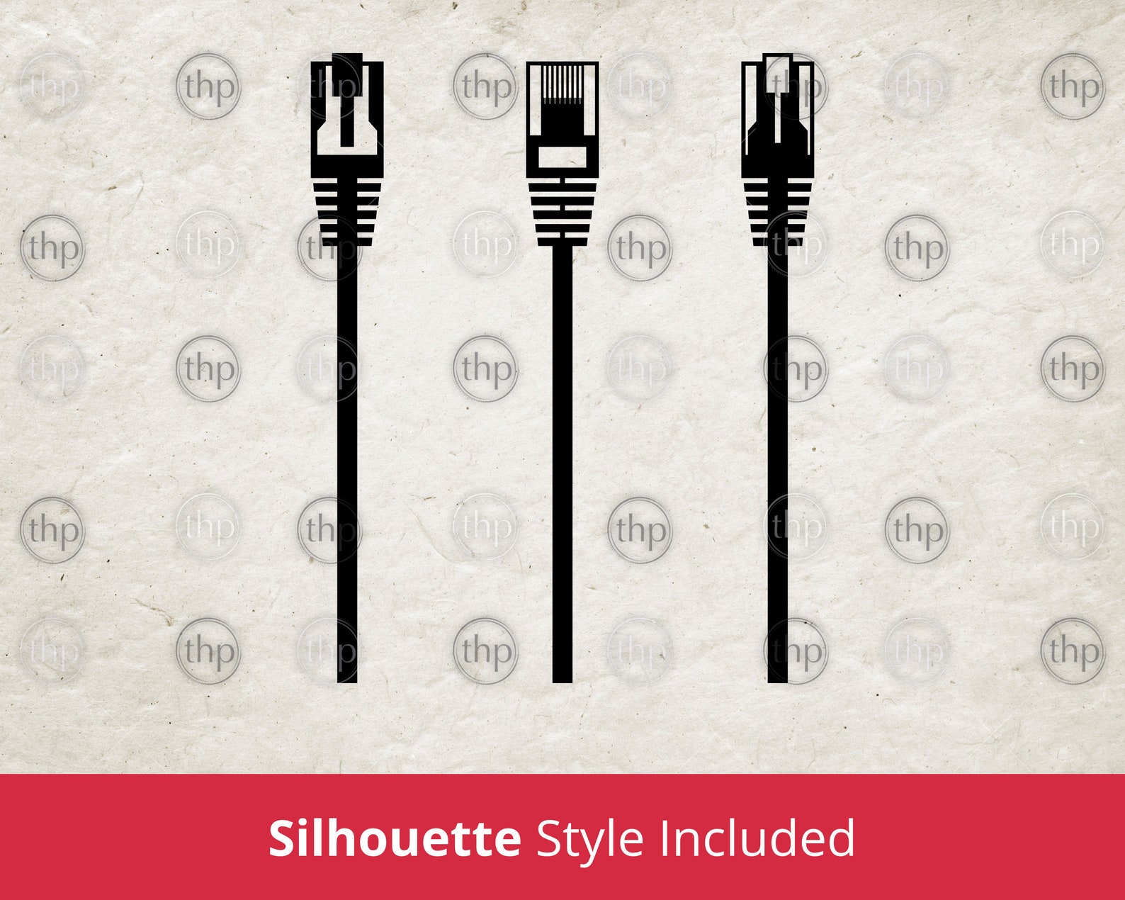 Internet SVG Ethernet Svg Network Svg Cables Silhouette | Etsy