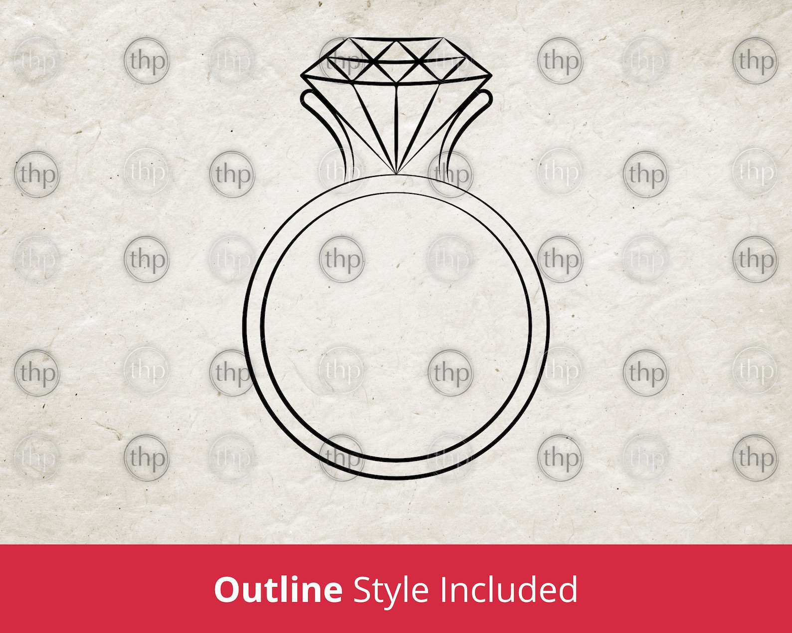 Engagement Ring SVG Wedding Ring Svg Diamond Ring Svg | Etsy