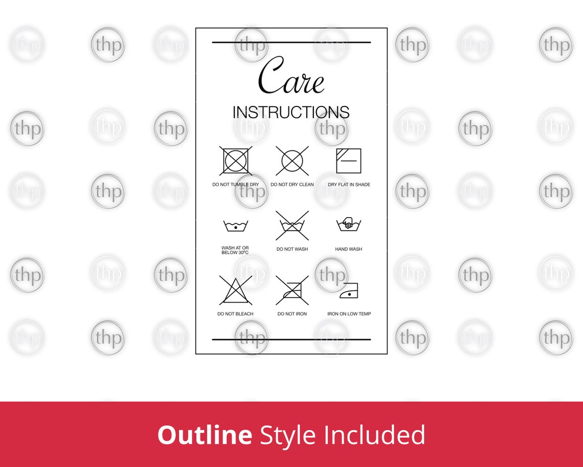 Laundry Care SVG Laundry Care Symbols Garment Care Svg - Etsy