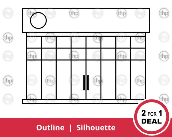 Department Store Building Clipart