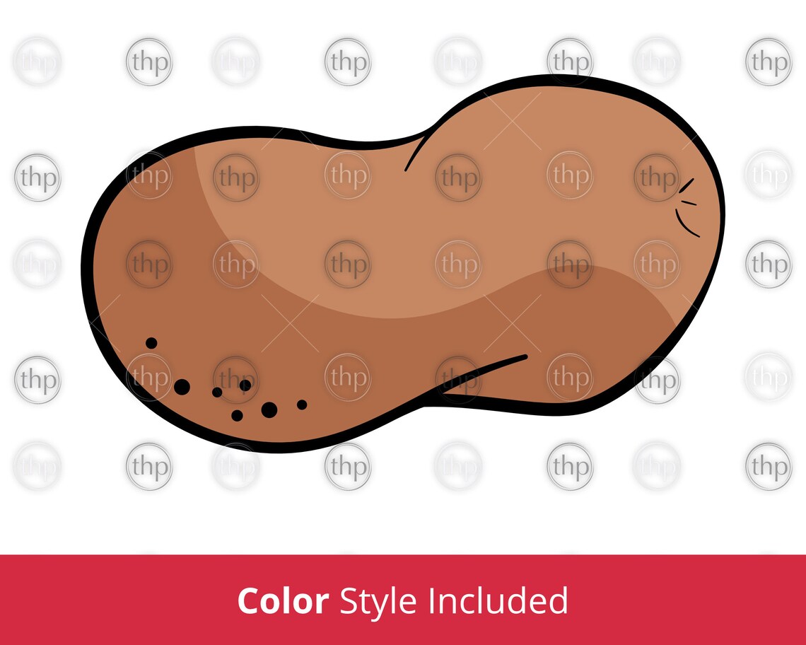 Potato SVG Potato Outline Svg Potato Silhouette Svg - Etsy Canada
