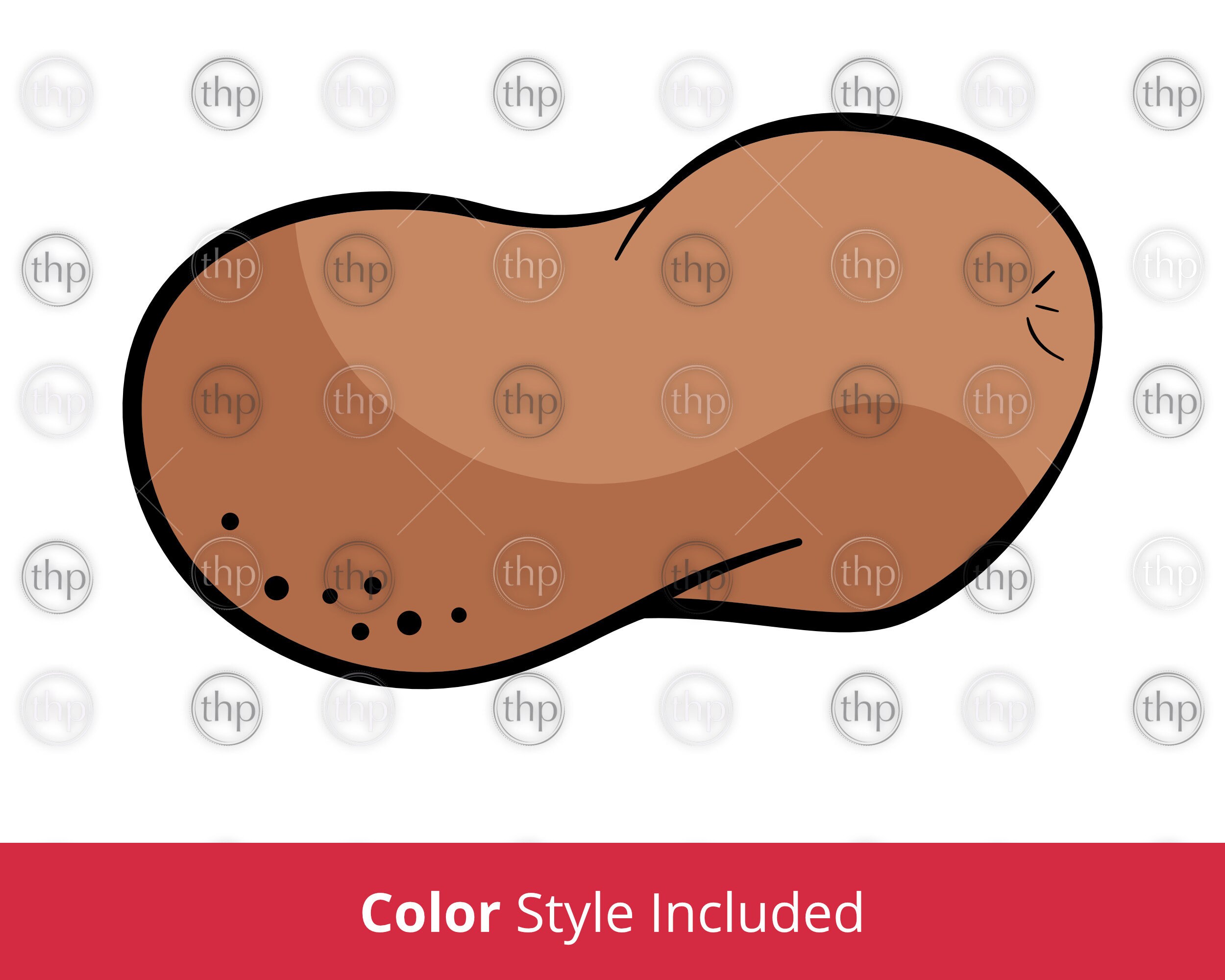 Potato SVG Potato Outline Svg Potato Silhouette Svg - Etsy Canada