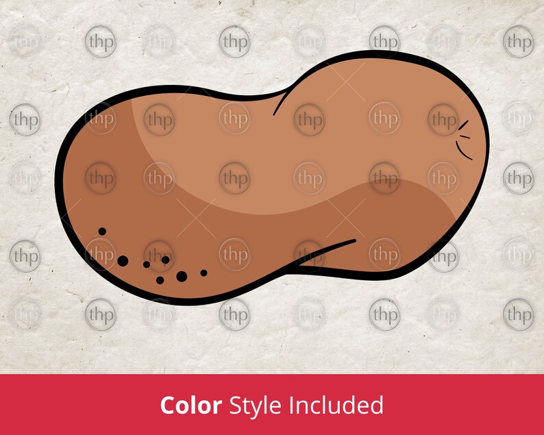 Potato SVG Potato Outline Svg Potato Silhouette Svg - Etsy Canada