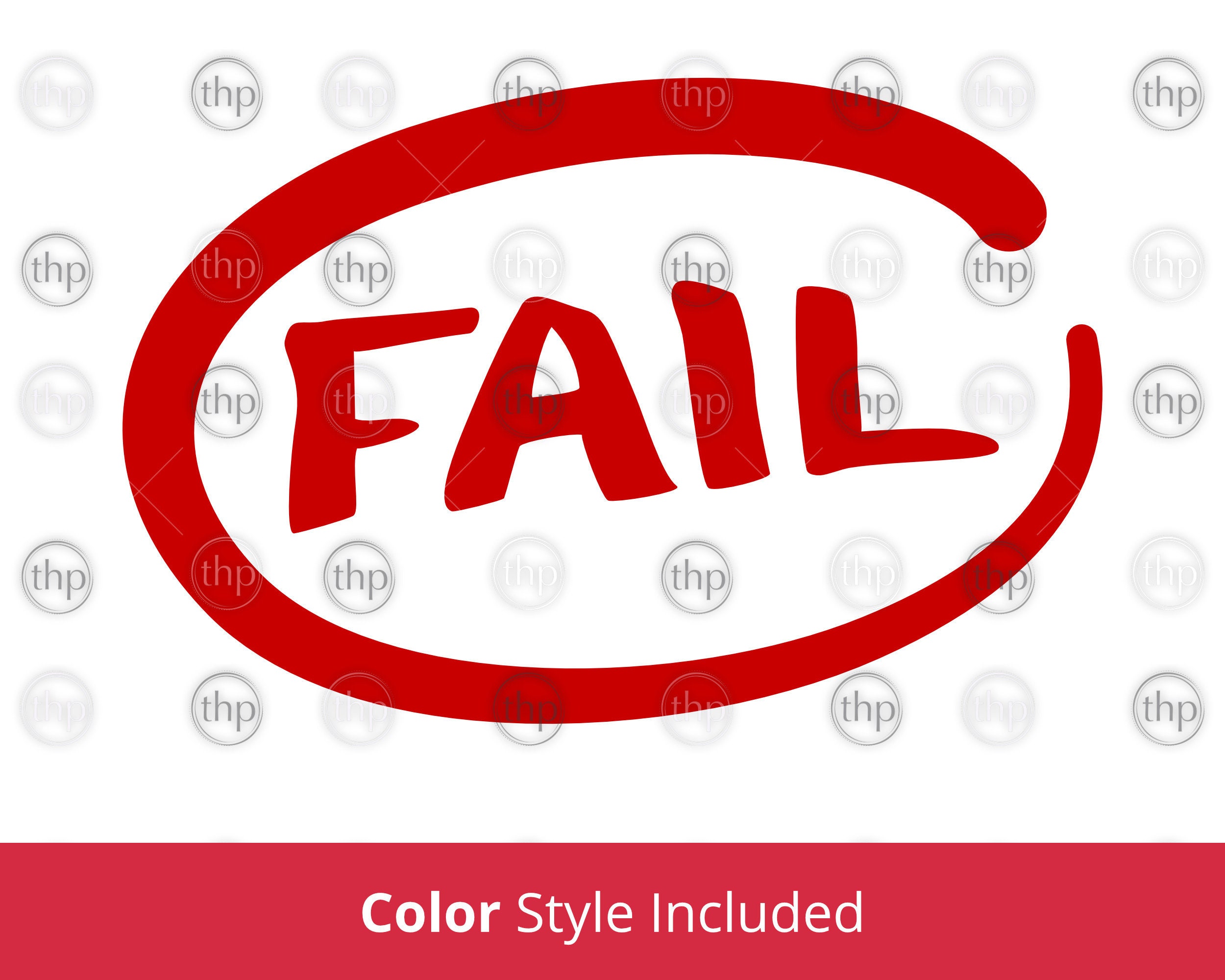 Failing Grade Clip Art