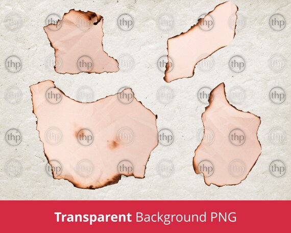 Verbrannter Pergamentpapier Hintergrund Horizontale Pergament Papier