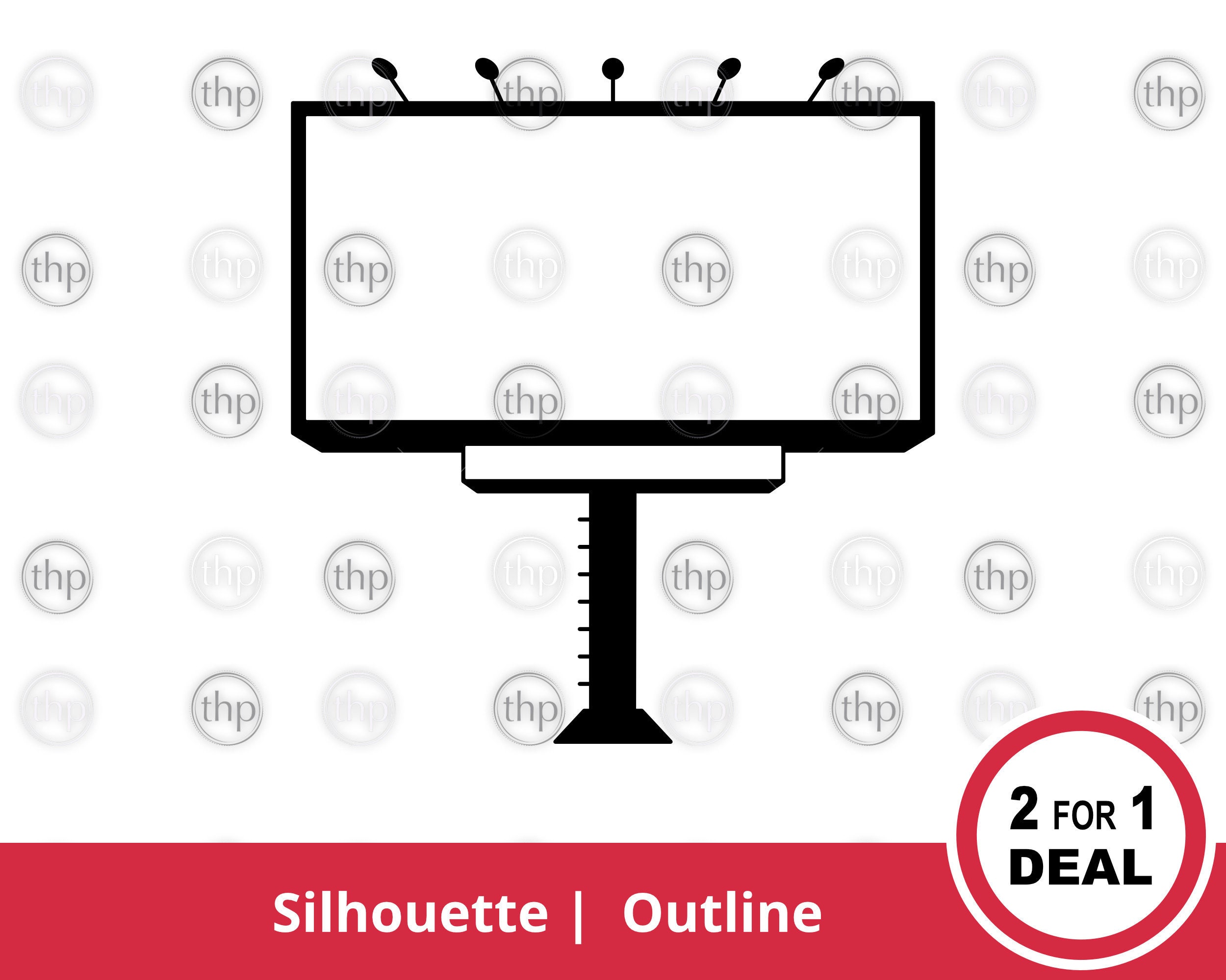 Billboard SVG Sign Svg Highway Sign Svg Advertising Svg - Etsy