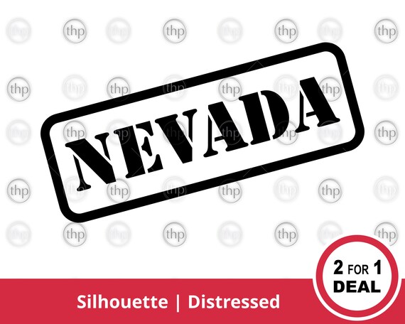 Nevada SVG Nevada Sign Svg Nevada State Svg Nevada | Etsy