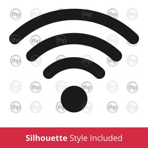 Wifi SVG - Wifi Symbol Svg, Wireless Svg, Internet Svg, Wifi Clipart ...