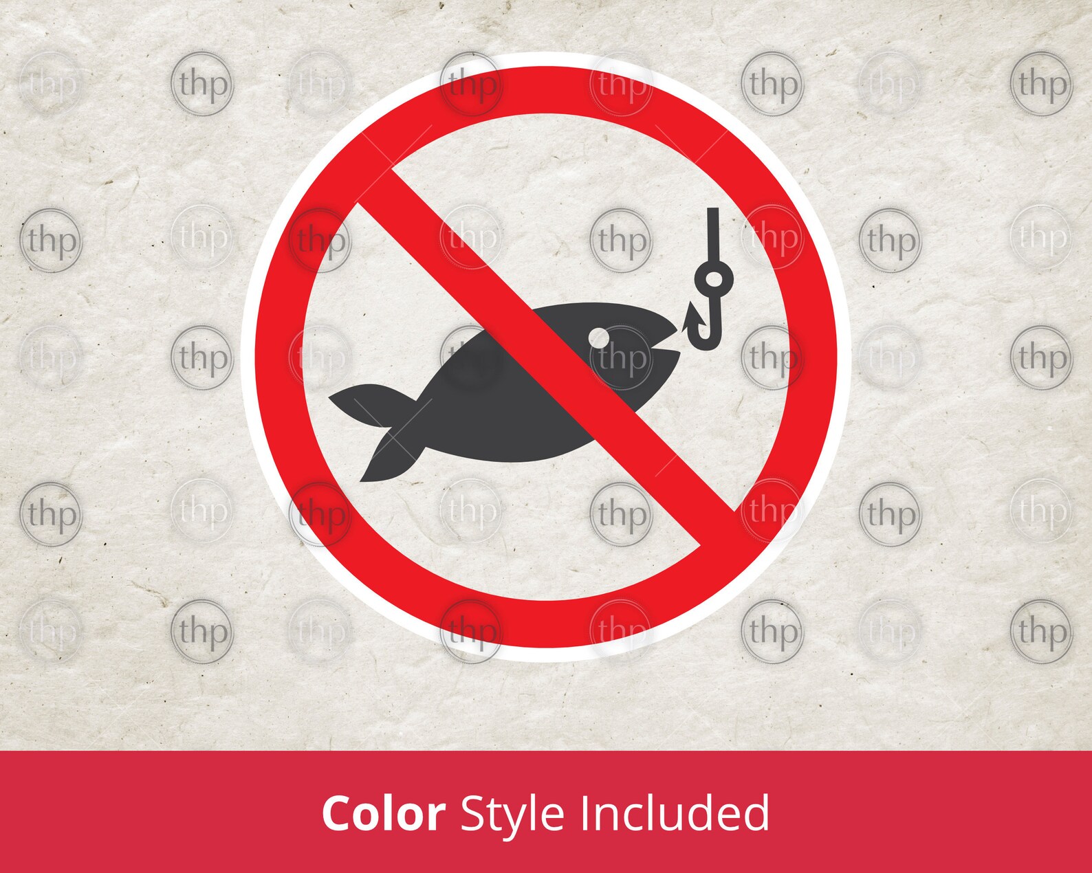 No Fishing SVG Fishing Banned Svg No Fishing Sign Svg | Etsy